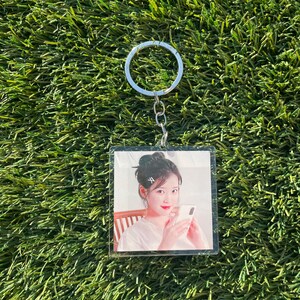 IU Acrylic Photocard Keychain, Bag Accessory, Bag Charm, Gift Ideas ...