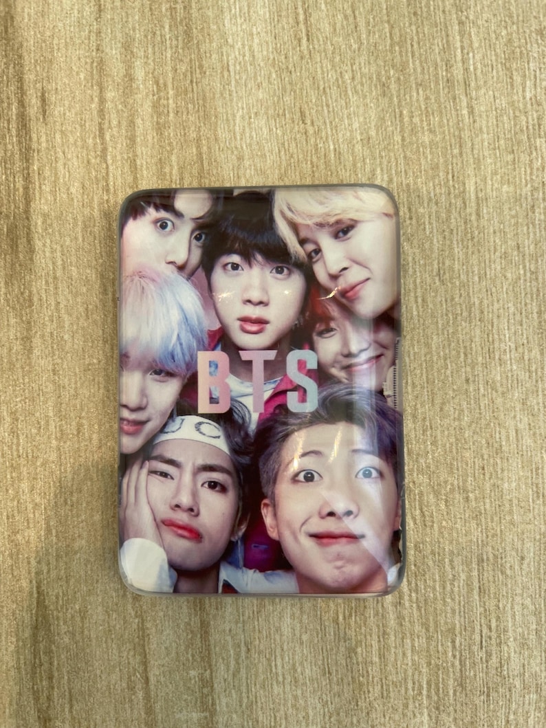 BTS Glass Magnet, Gift Ideas, Gifts for Friends, Kpop Boy Band ...