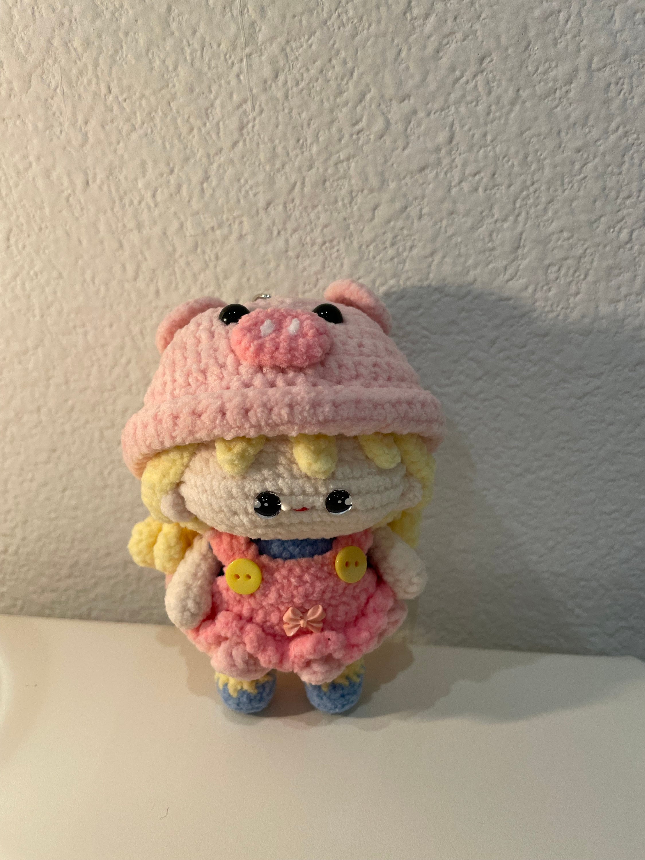 Crochet Doll Keychain, Doll Bag Charm, Doll Bag Accessory, Gift for ...