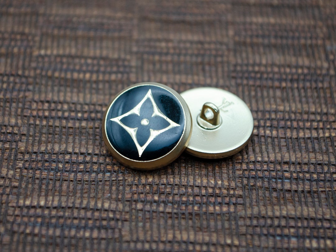 Vintage LV Buttons. 18 Mm/ 0.7 In. 2 Colours - Etsy