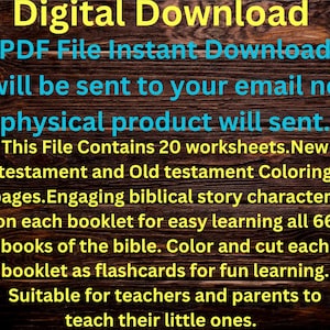 Spanish Bible Coloring Worksheets: Old & New Testament (PDF) - Etsy