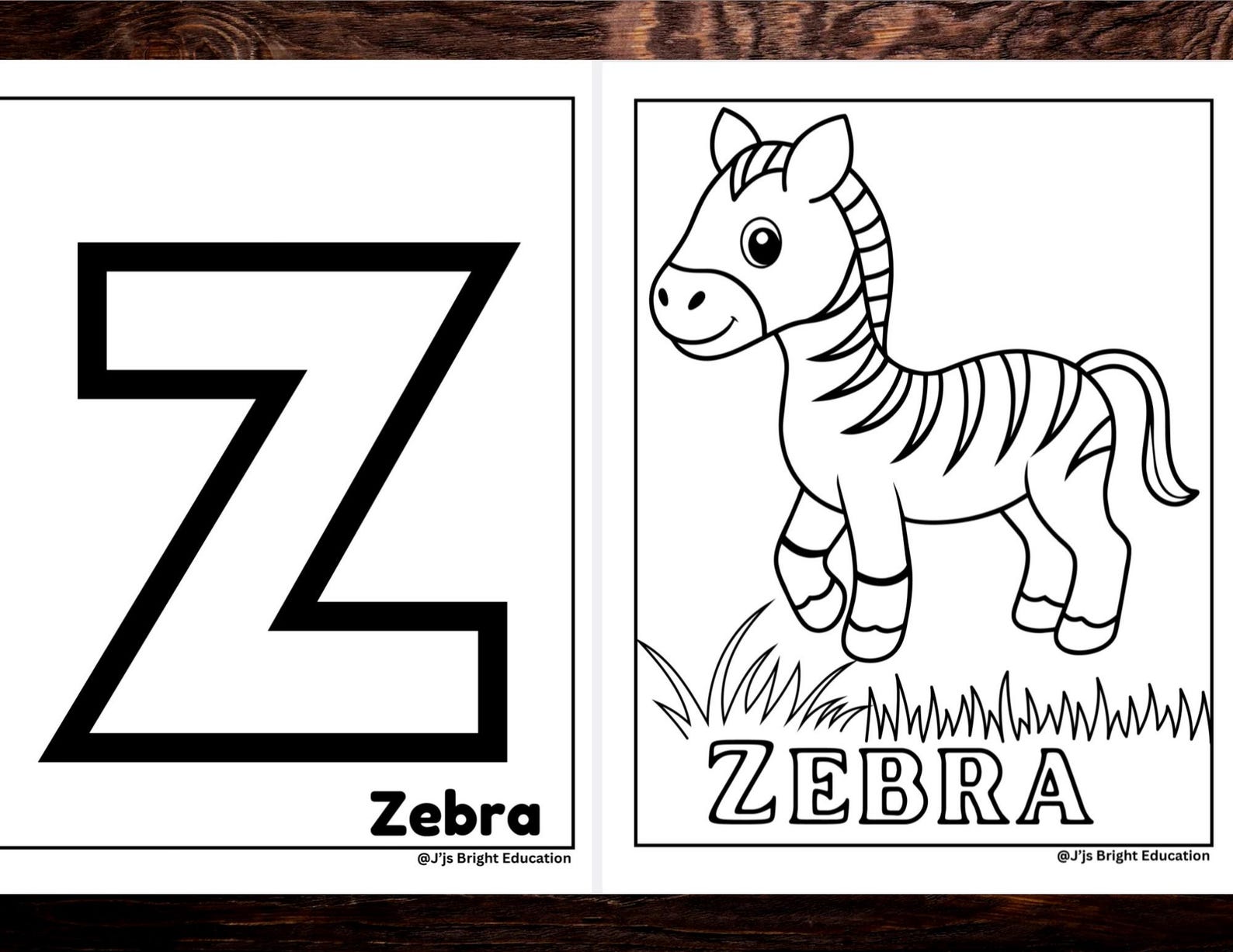 Jumbo Animals Alphabet|jumbo Alphabet Coloring Pages|big Alphabet ...