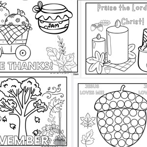 Fall Gratitude Printables|gratitude Coloring Pages|biblical Gratitude ...