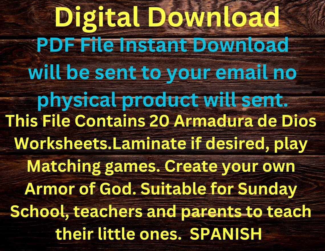 Armor of God Printables: Sunday School Lesson, Bible Crafts - Etsy