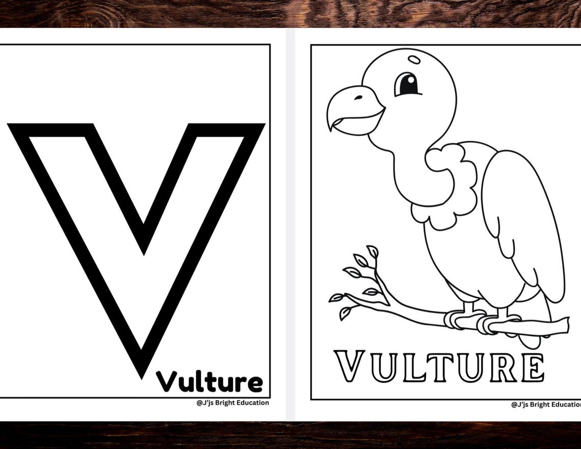 Jumbo Animals Alphabet|jumbo Alphabet Coloring Pages|big Alphabet ...