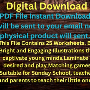 Ten Plagues of Egypt Activity: Moses Story, Sunday School Printable ...