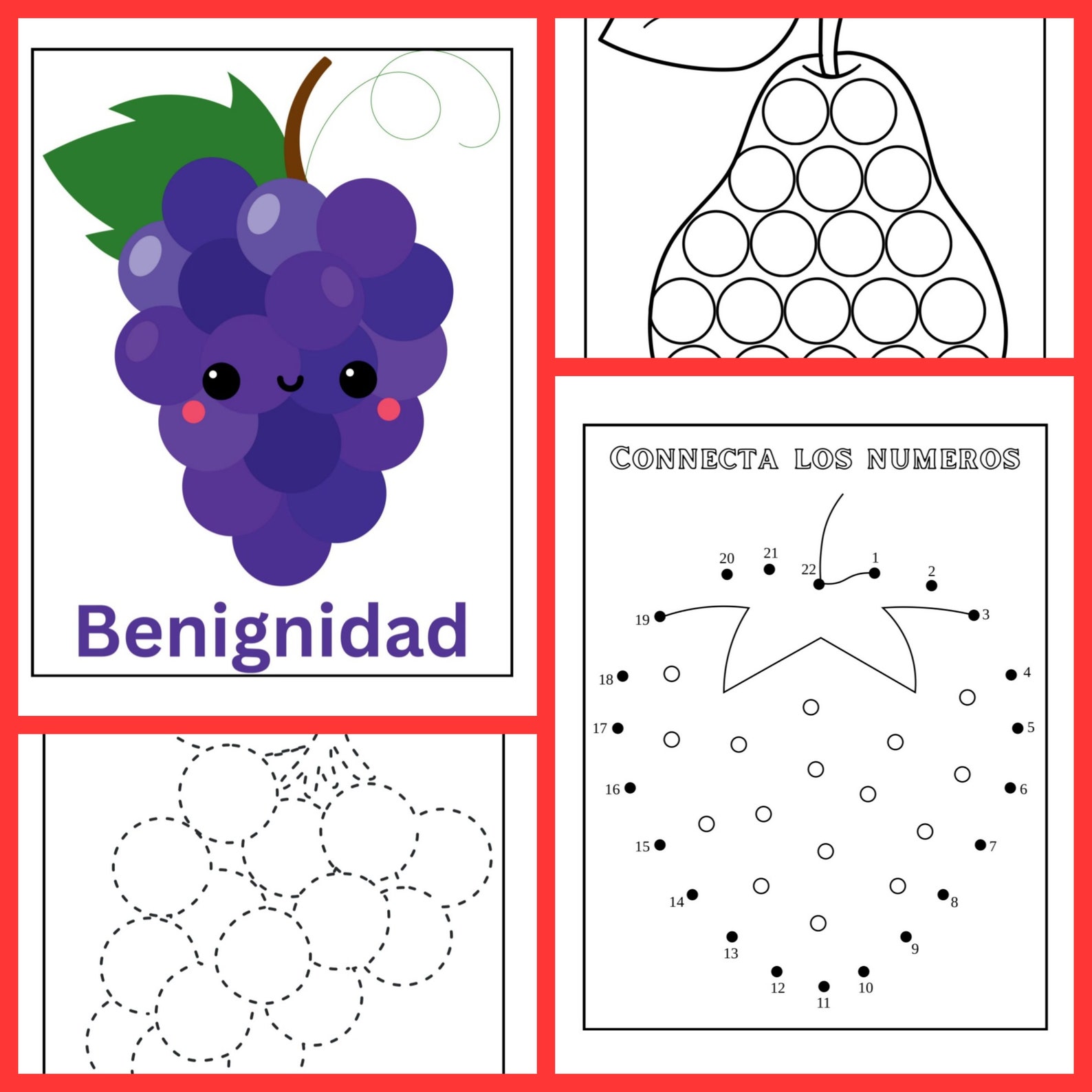Spanish Bible Verse Printable: Fruit of the Spirit Activity Book ...
