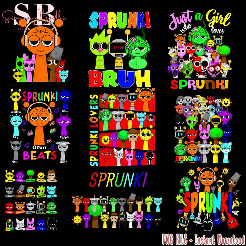 15++ Incredibox Sprunki Beats Png Bundle, Sprunki Beats, Sprunki Team ...