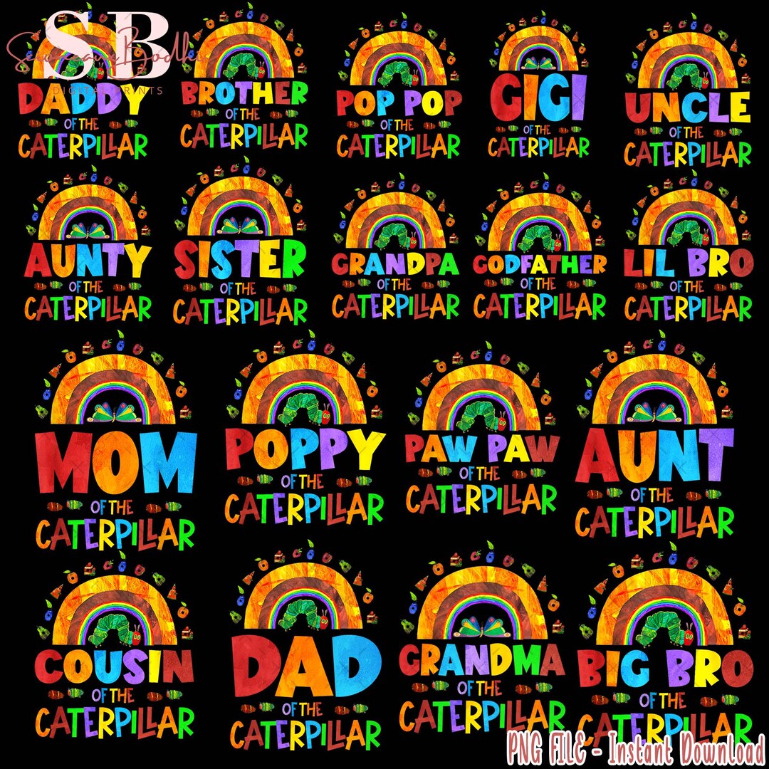 15 the Very Hungry Caterpillar Bundle Png, Hungry Caterpillar Png ...