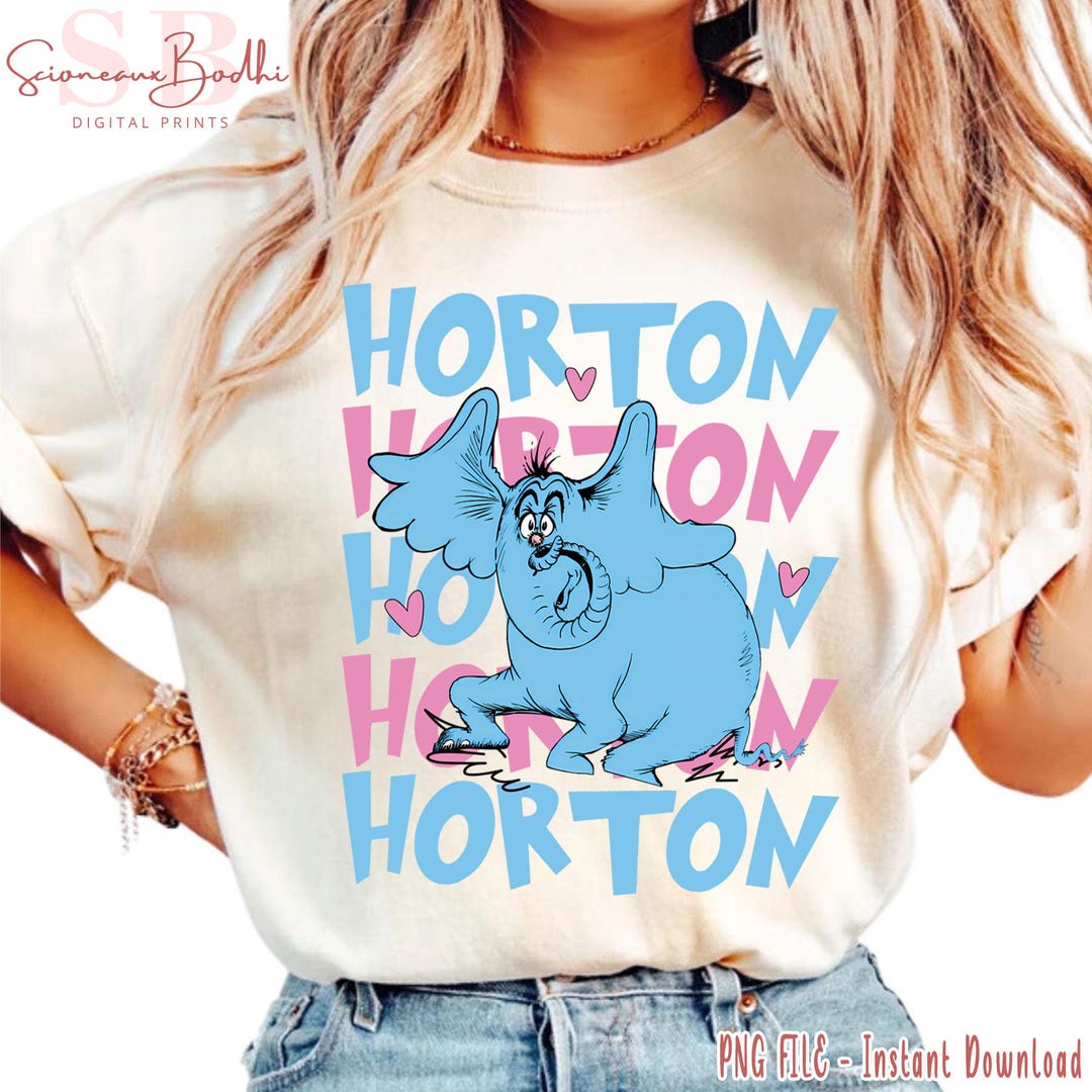 Dr Seuss Horton Png, Horton Hears a Who Png, Dr Suess Day Png, Reading ...