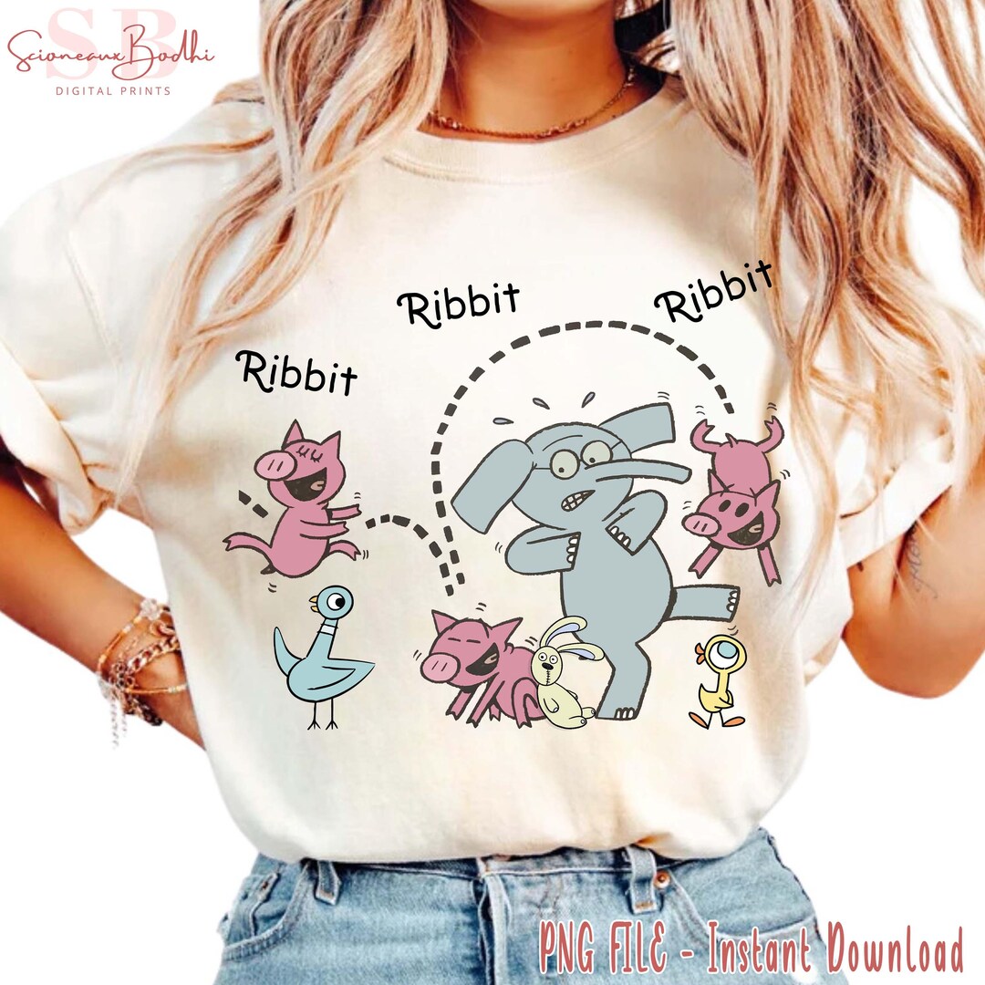 Elephant and Piggie Ribbit Png, Elephant Piggie, Friends Elephant ...