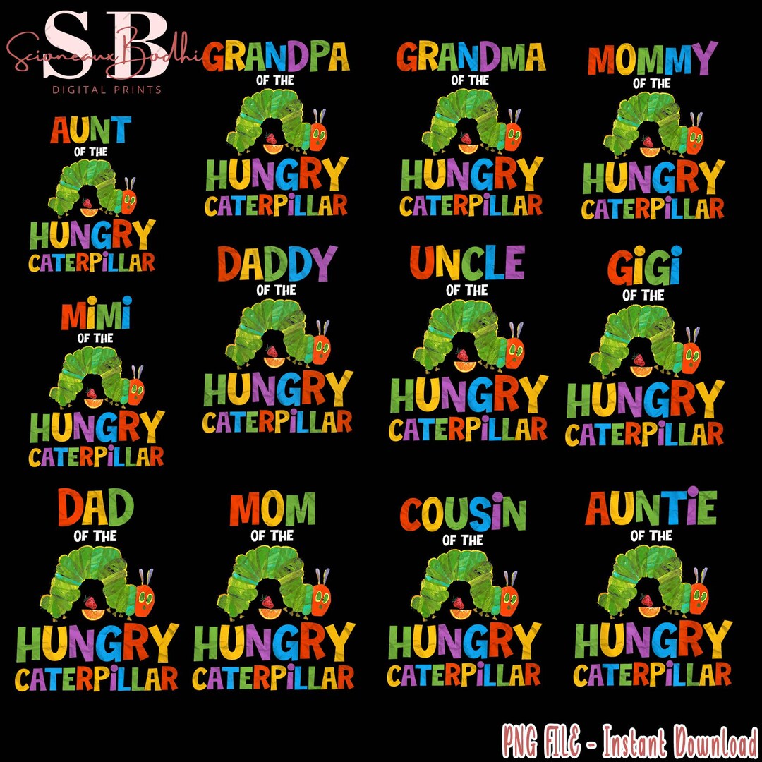 15+ the Very Hungry Caterpillar Bundle Png, Hungry Caterpillar Png ...