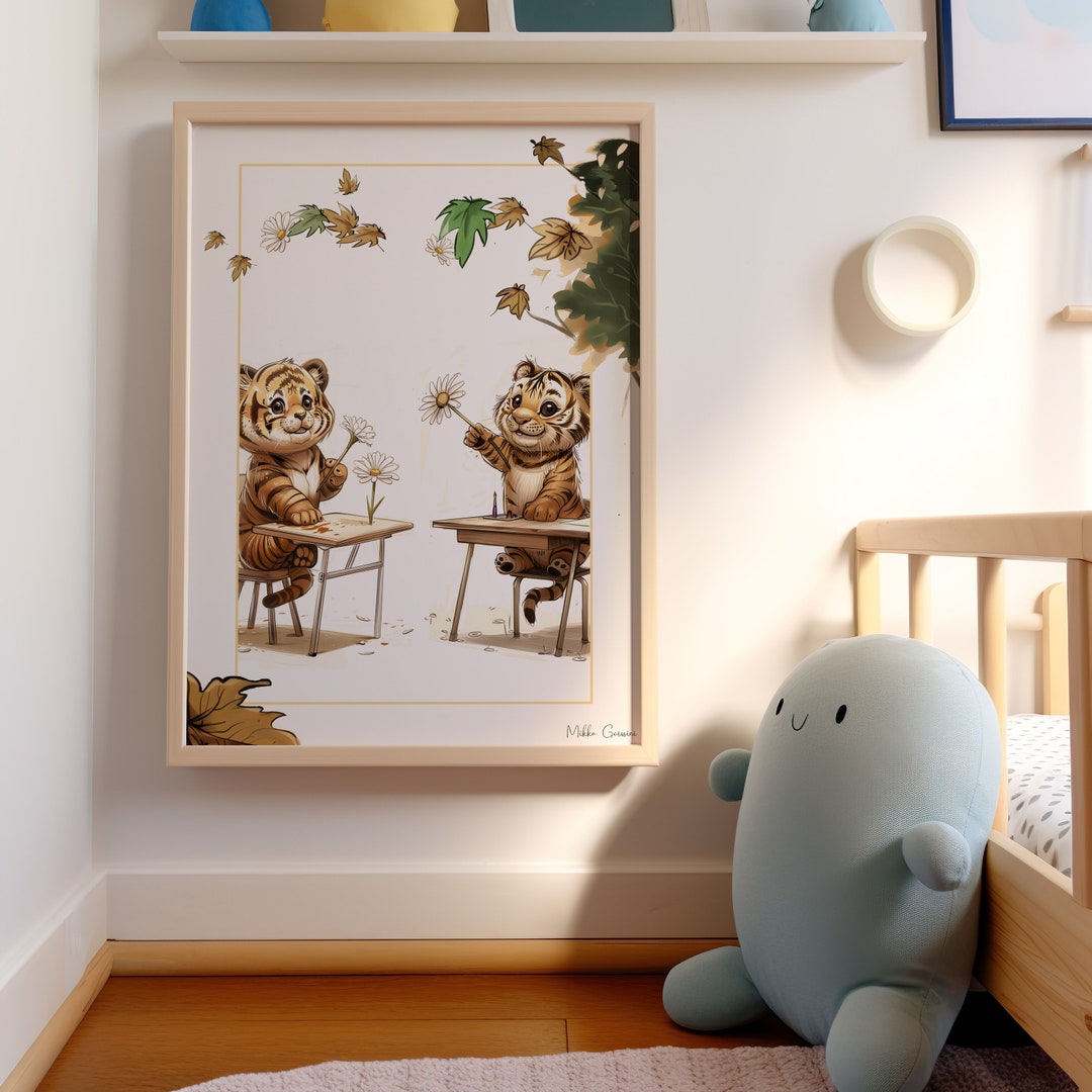 Children's Poster, Children's Room Wall, Poster Room Decor, Room With ...