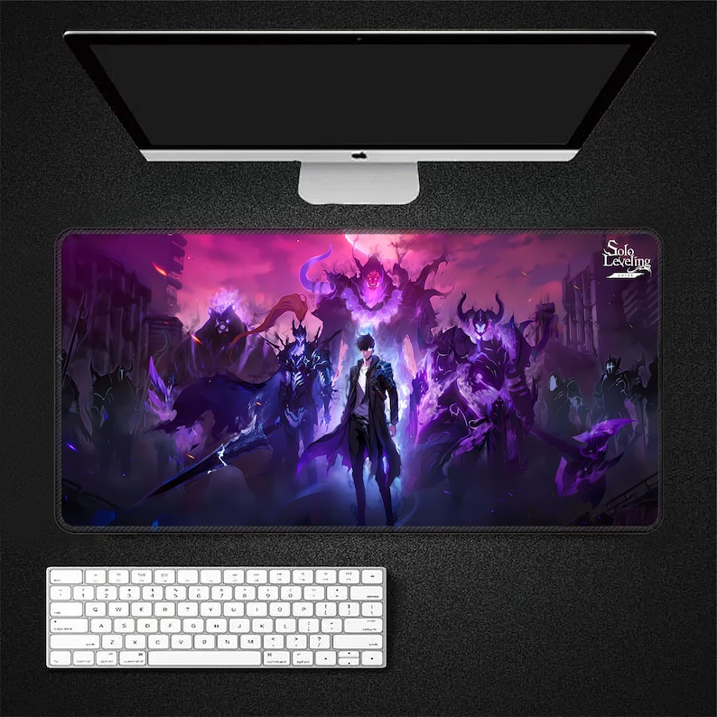 Anime Solo Leveling Makima Large Mouse Pad, Desk Mat, Gaming Mousepads ...