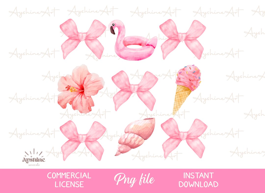 Coquette Summer PNG, Beach Png, Beach Babe Png, Preppy Summer Png ...