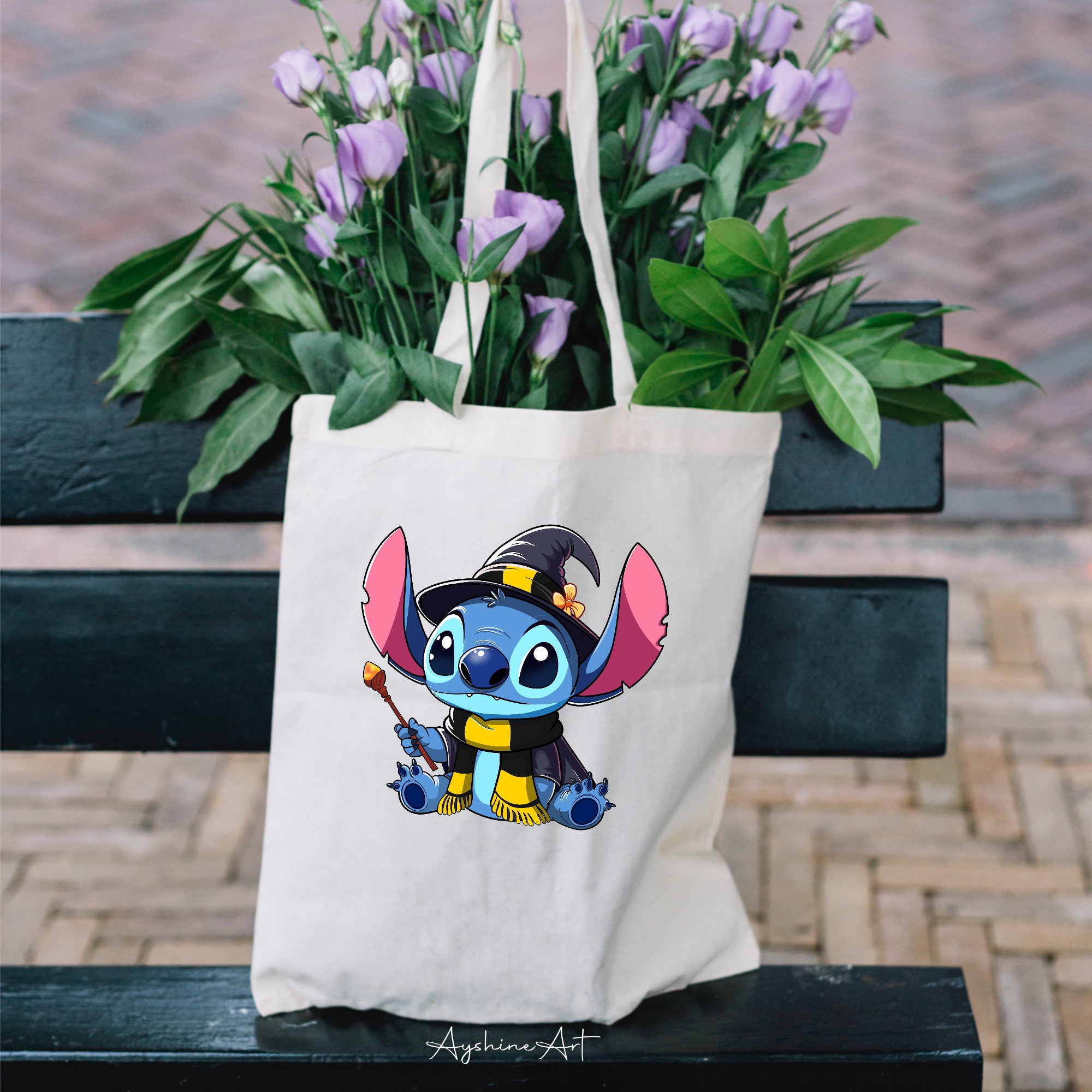 Wizard Stitch Png, Magic Wizard Png, Stitch Hogwarts Png, Yellow and ...
