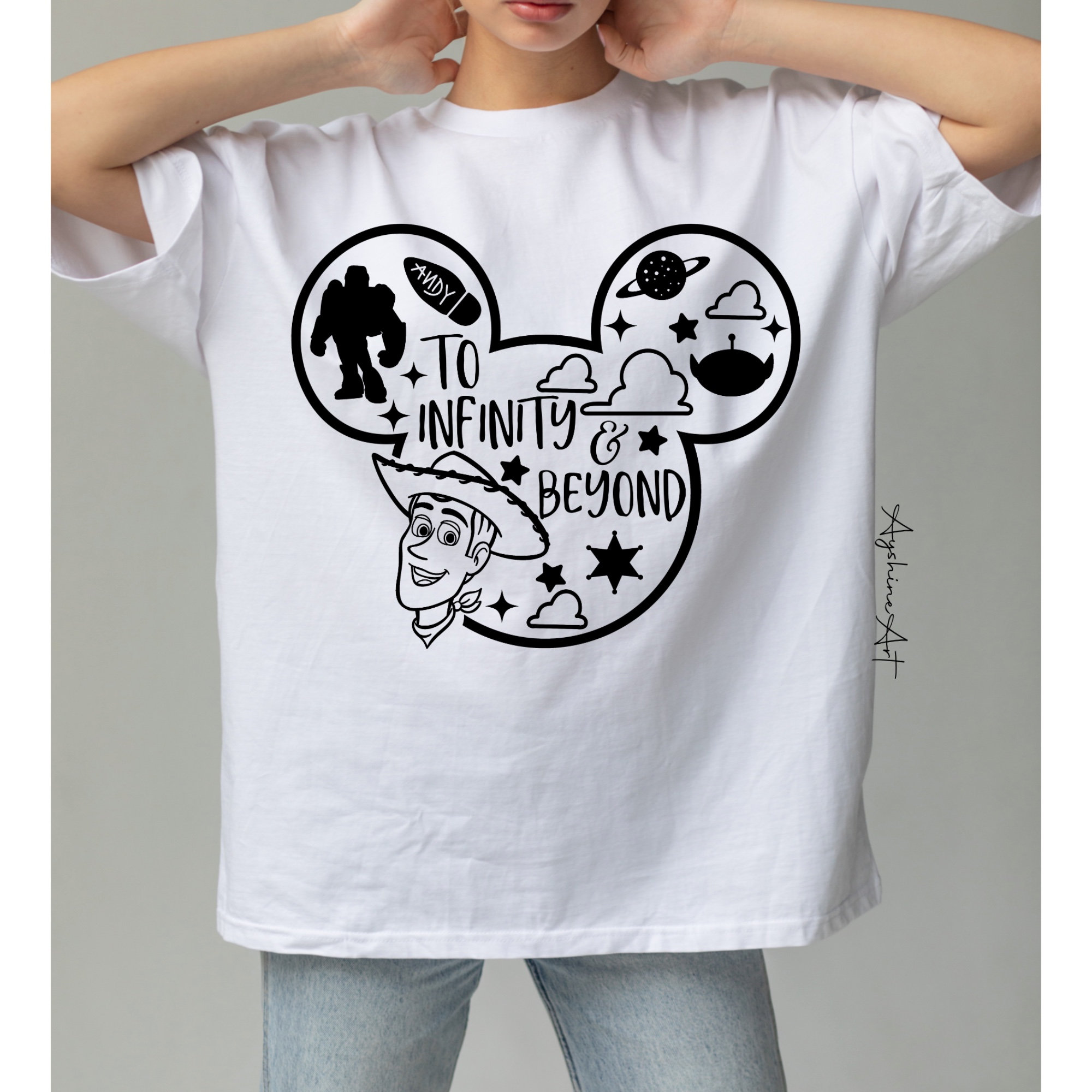 To Infinity and Beyond SVG, Toy Story PNG, Woody SVG, Mouse Head Png ...