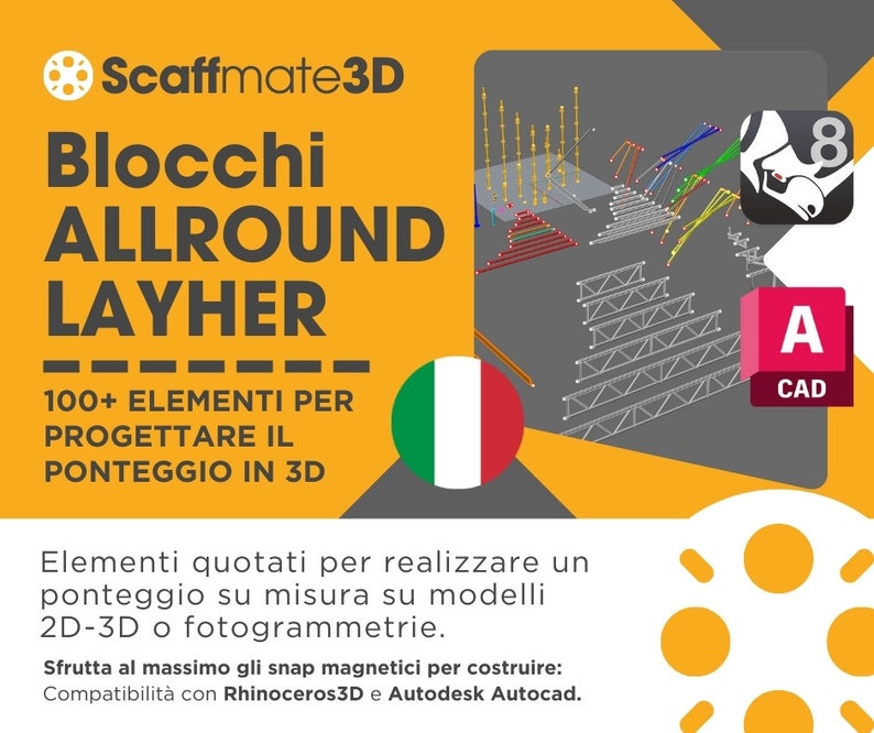 ALLROUND LAYHER 3D Blocks for Scaffolding Design - Etsy