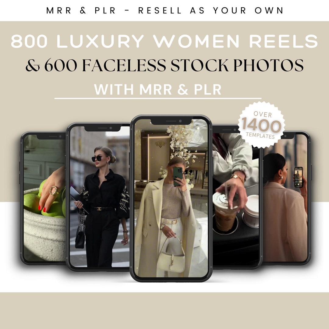 800 Luxury Women Reels & 600 Faceless Stock Photos, Nude Light Brown ...