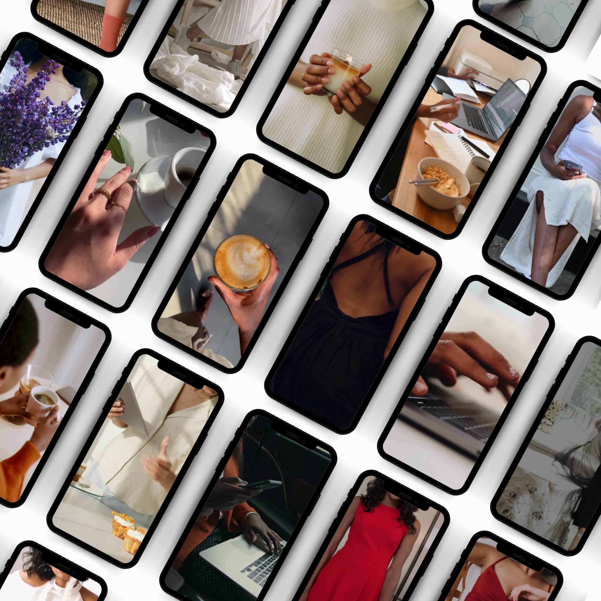 1500 Faceless Melanin Aesthetic Reels, Instagram Reels, Faceless Digital Marketing Videos ...