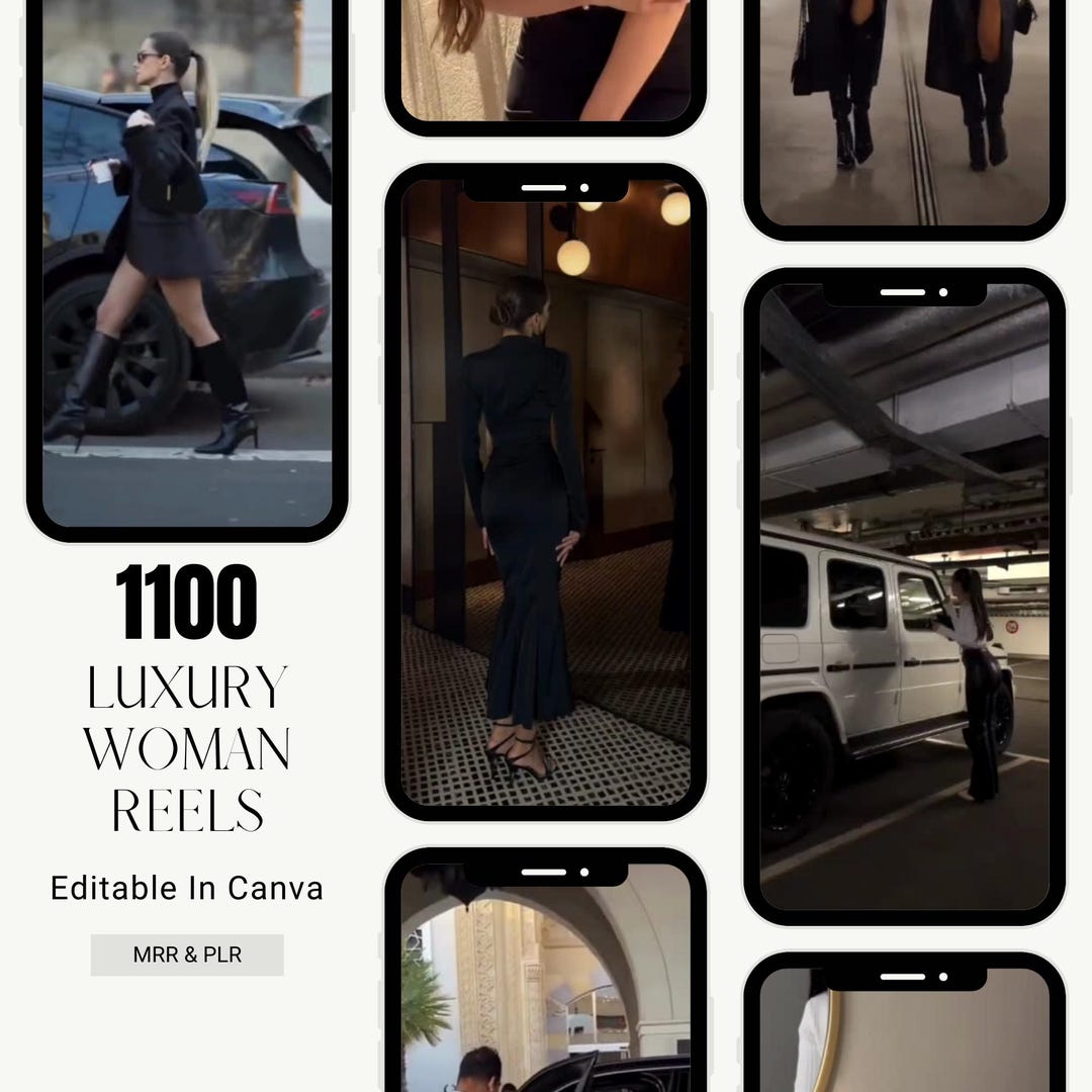 1100 Luxury Woman Faceless Aesthetic Reels, Instagram Reels, Faceless ...