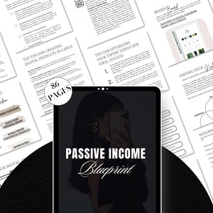 Passive Income Blueprint Guide/ebook With MRR/PLR, Digital Marketing ...