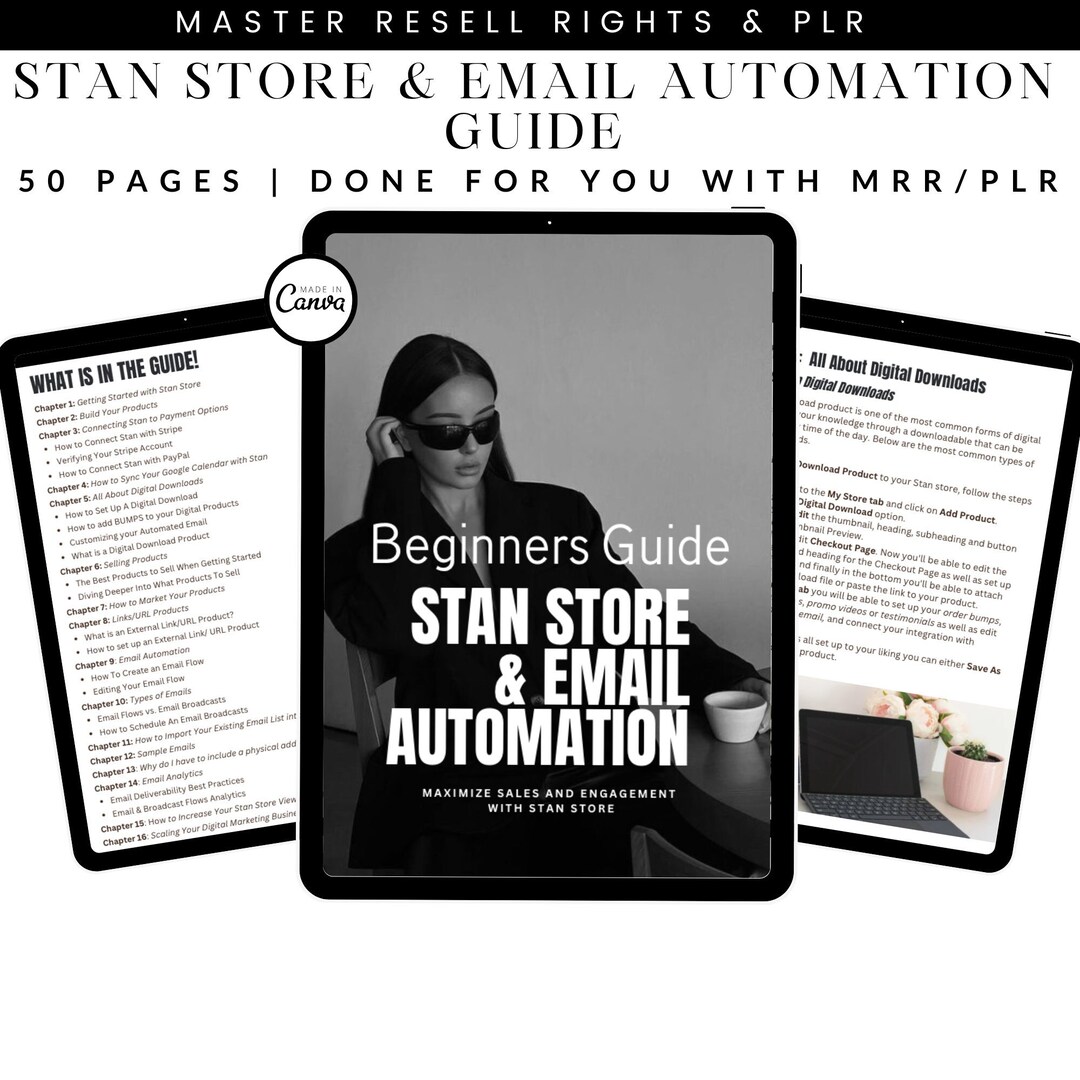 Stan Store and Email Automation Guide 2024, Digital Marketing, MRR ...