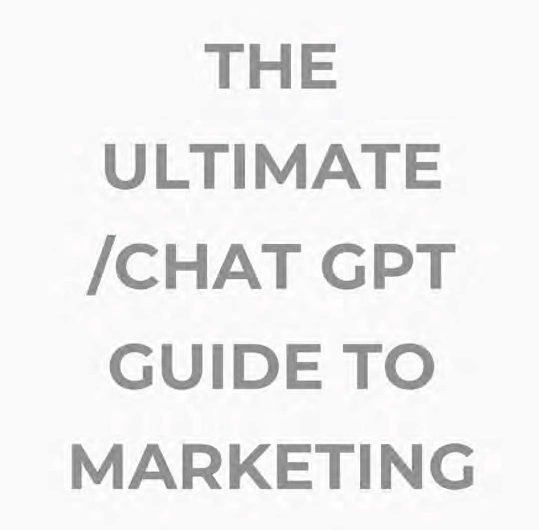 The Ultimate Chat GPT Black Book Guide for Small Business - Etsy