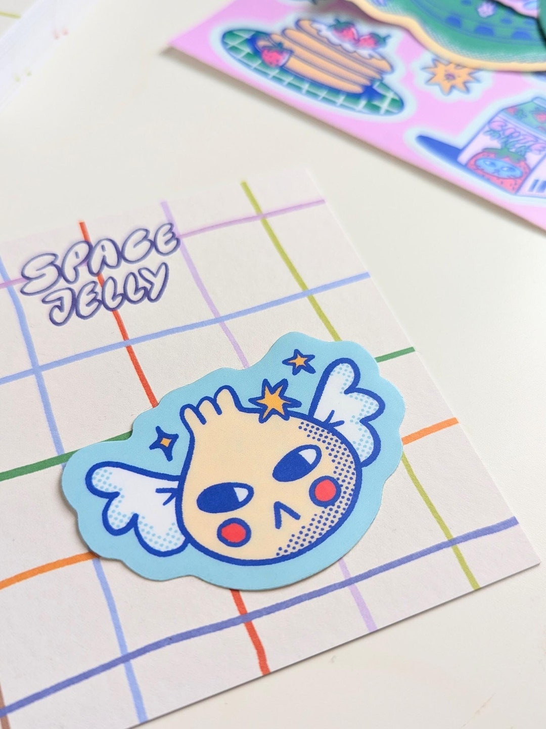 Heavenly Dumpling Sticker - Cute Dumpling, Cute Art Sticker, Vinyl ...