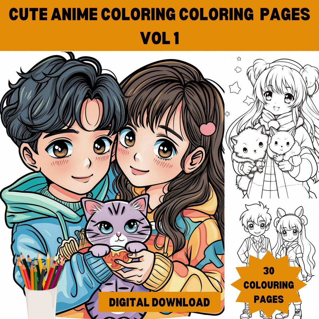 Printable Anime Art Coloring Pages for Kids,coloring Activity for ...