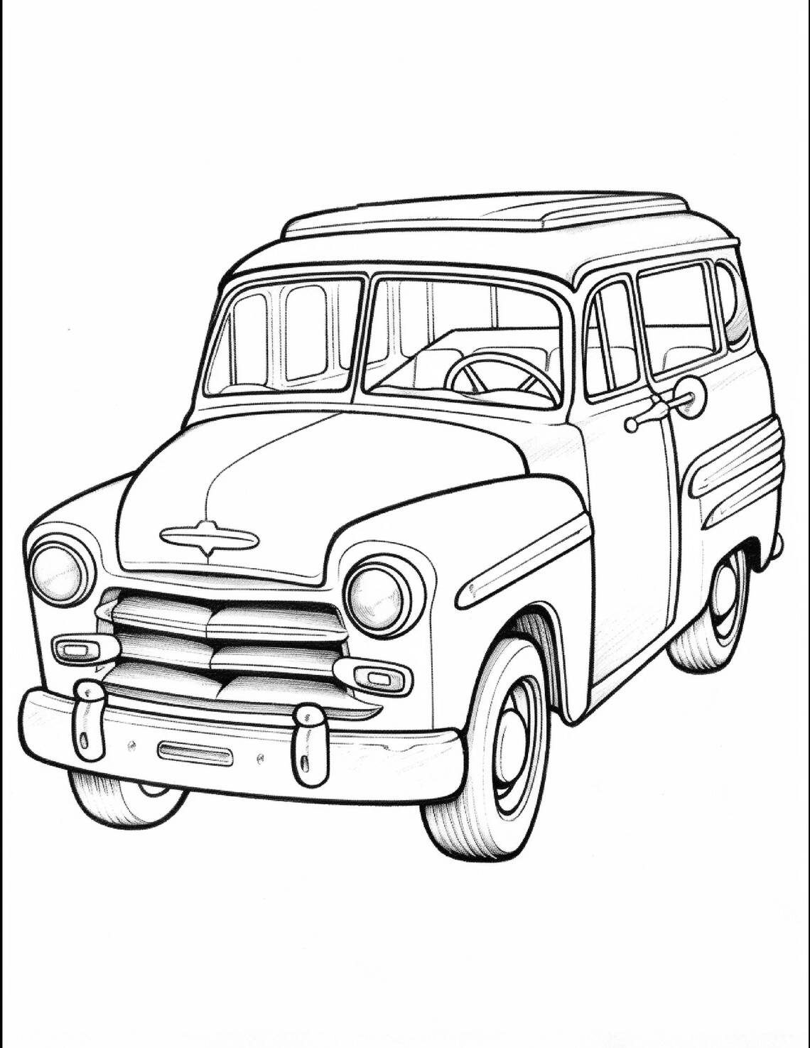 Vehicle Coloring Pages 45 Printable Vehicle Coloring Pages for Kids ...