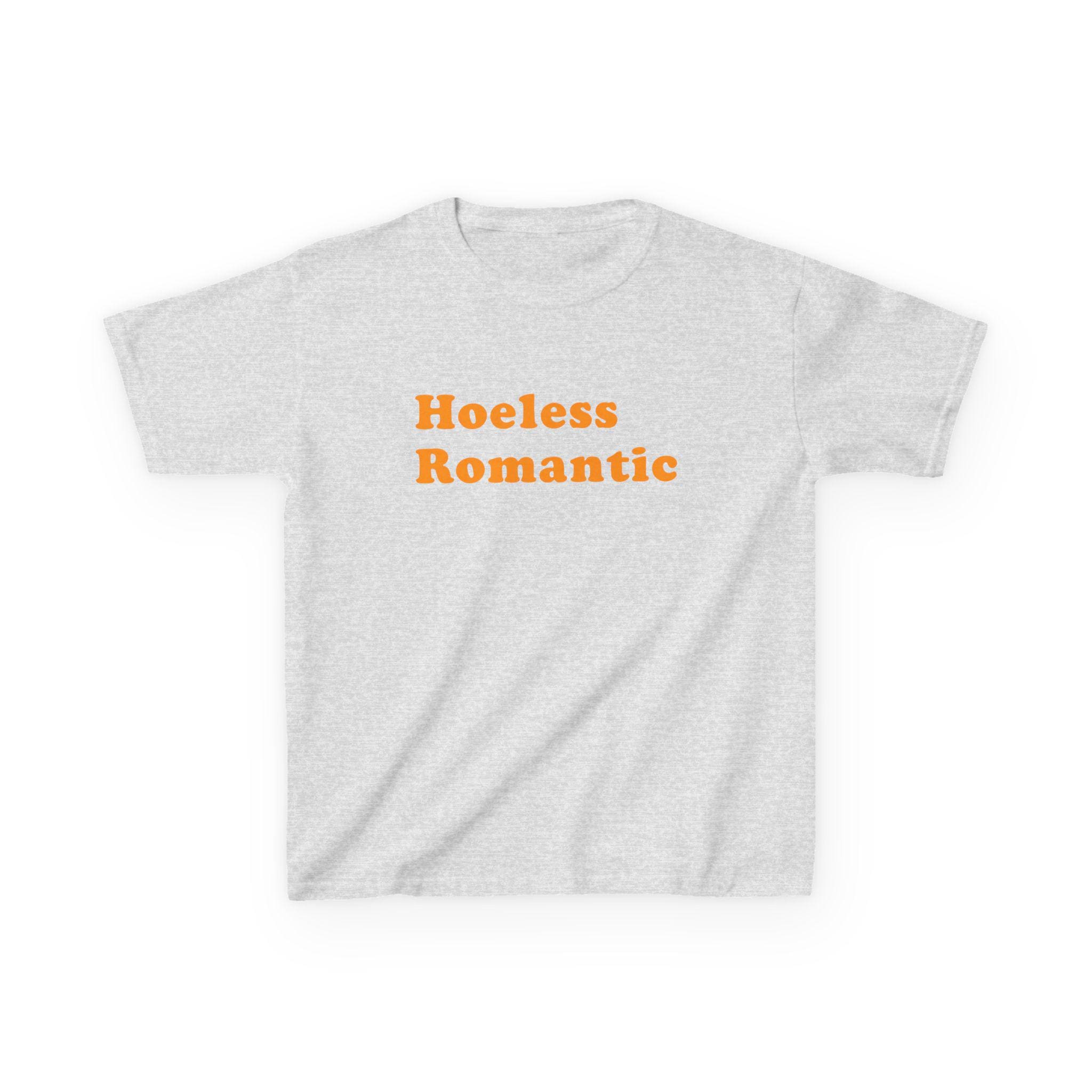 Hoeless Romantic Baby Tee | Y2K Baby Tee | Hopeless Romantic Shirt ...