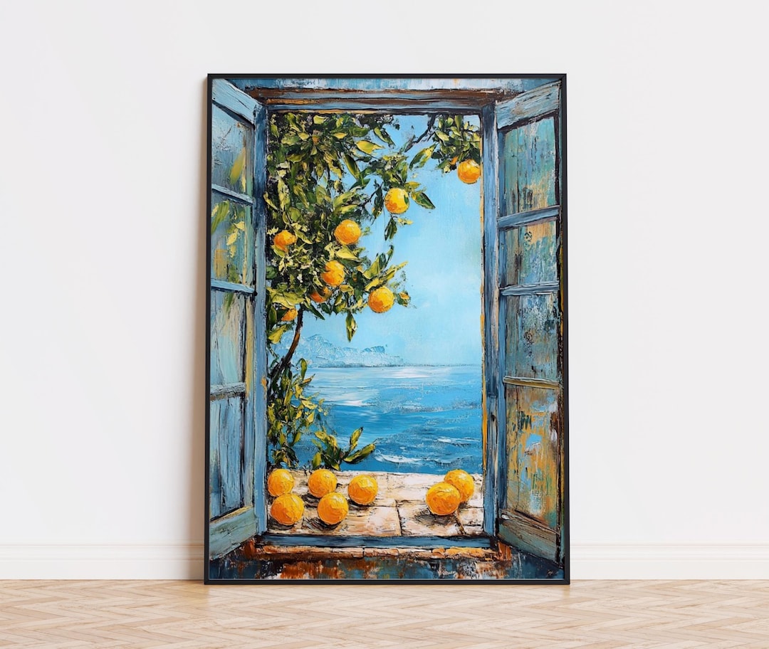 Henri Matisse Open Window Poster, Modern Fauvism Art Print, Coastal ...