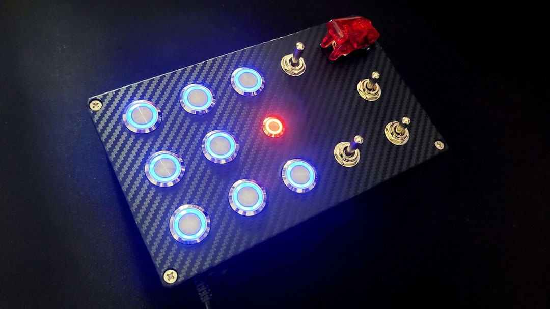 USB Buttonbox / Button Box, for Space Simulation / Racing - Etsy
