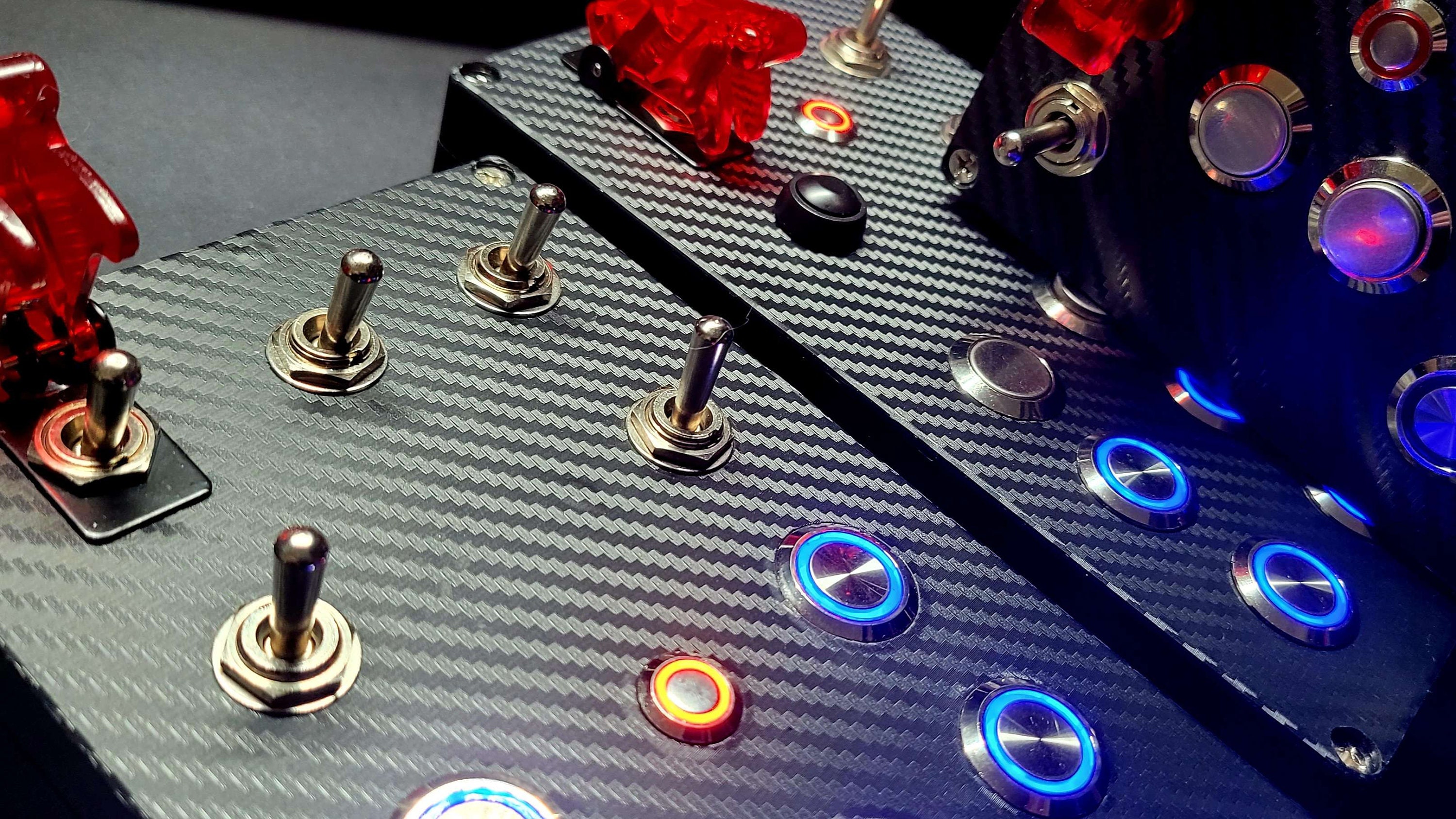 Custom Buttonbox on Demand USB, for Space Simulation / Racing - Etsy