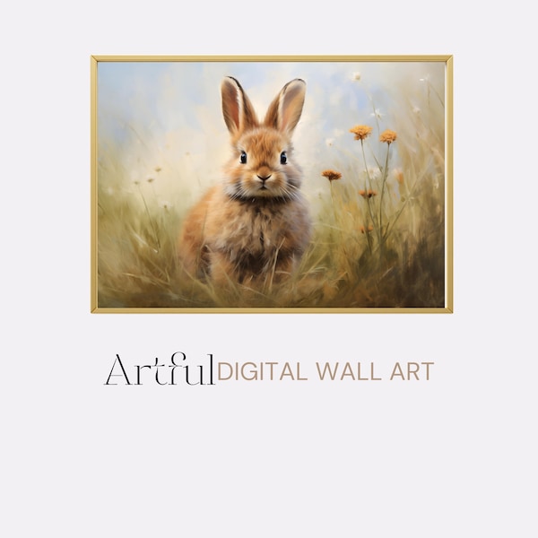 Bunny Wall Art - Etsy