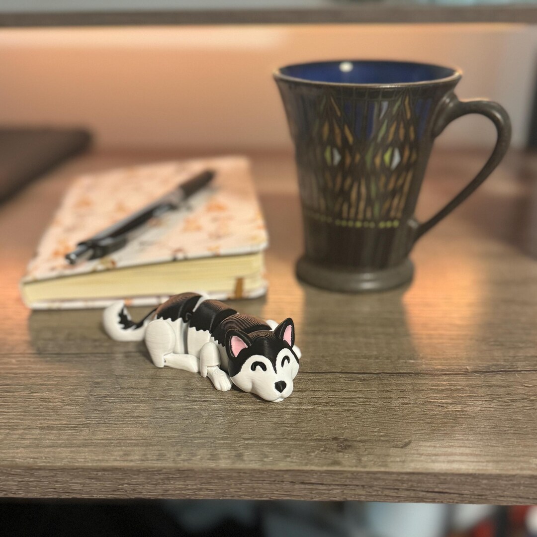 Husky Buddy Fidget Dog - Etsy