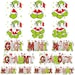 NINA Grinch Christmas, Transparent Background, 300 or Better Dpi, Png ...