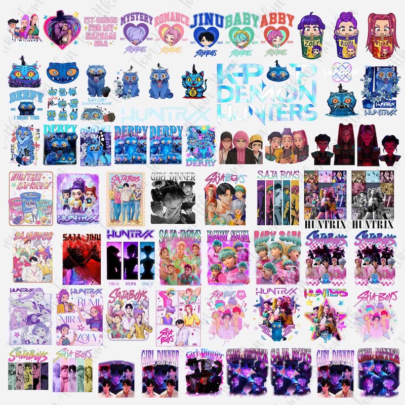 Kpop Demon Hunters Demon Cat - Etsy