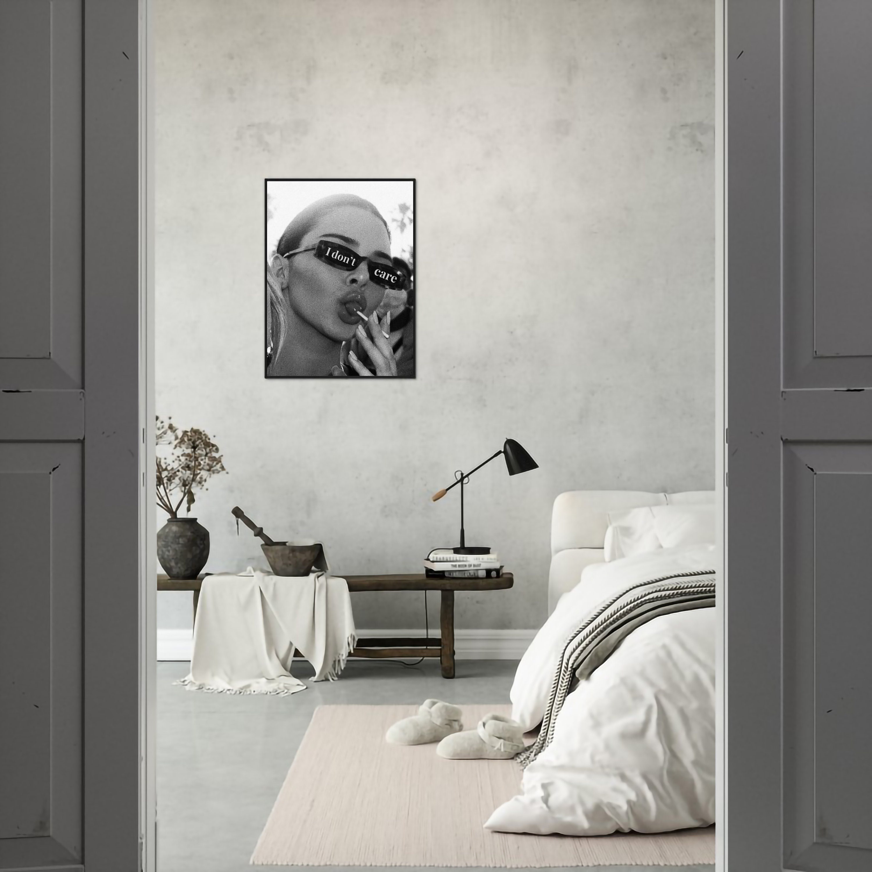 Feminist Woman POSTER Attitudes Art Black and White Wall Art Feminist I ...