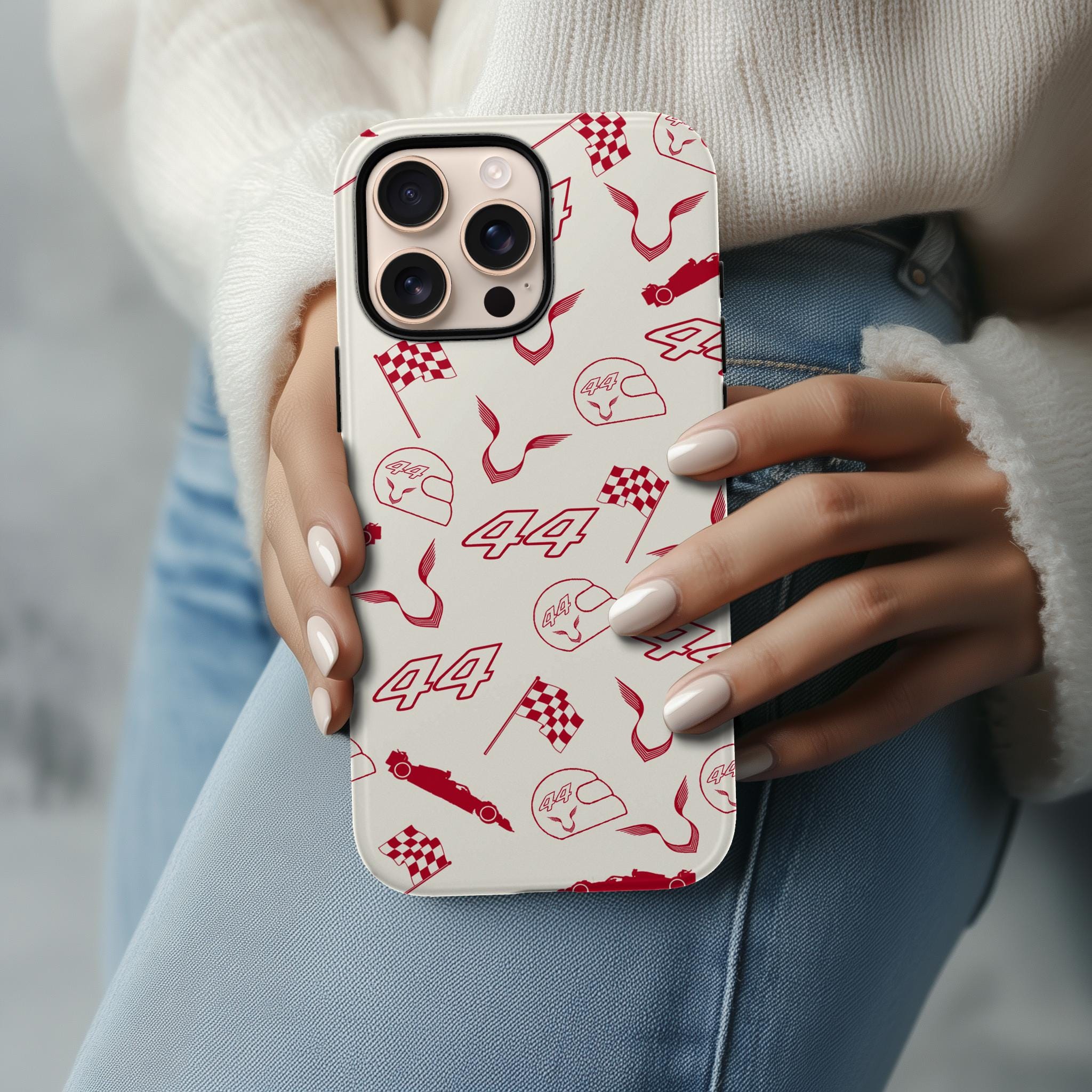 Lewis Hamilton F1 Ferrari Formula 1 Phone Case, Racing Pattern ...