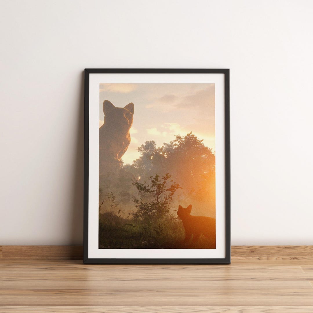 Flow Poster, the Flow Movie Poster, Flow Cat Poster, Cat Wallart, Cat ...