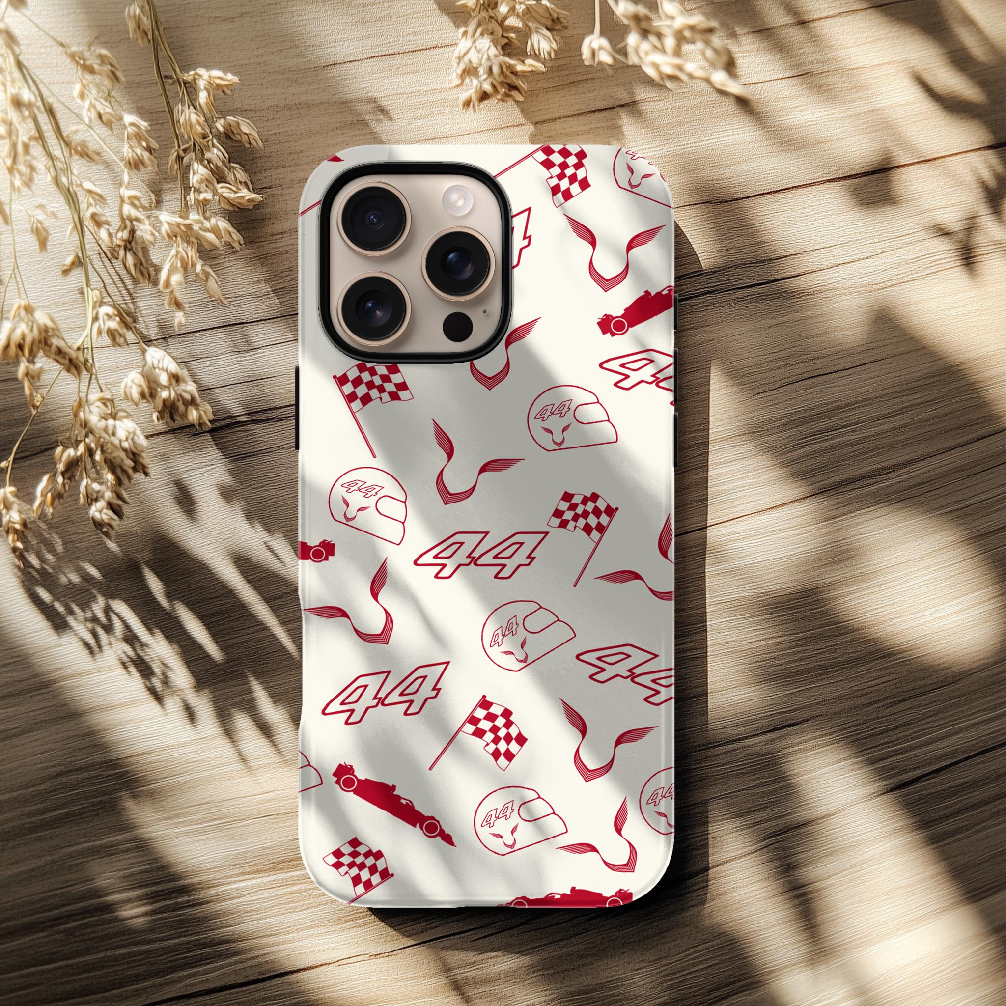 Lewis Hamilton F1 Ferrari Formula 1 Phone Case, Racing Pattern ...