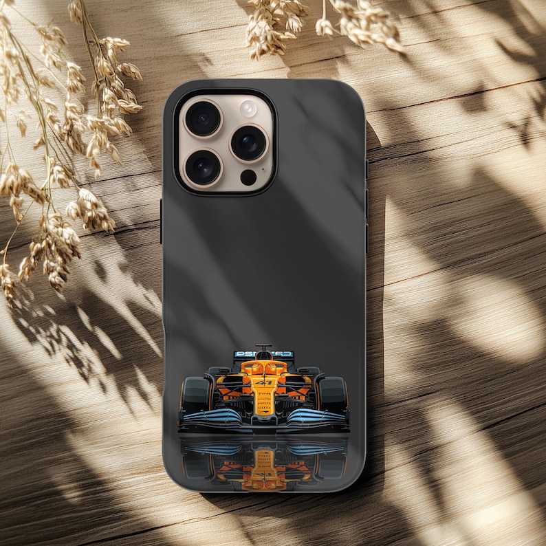 Lando Norris Oscar Piastri F1 Car Phone Case, Mclaren Racing, iPhone ...