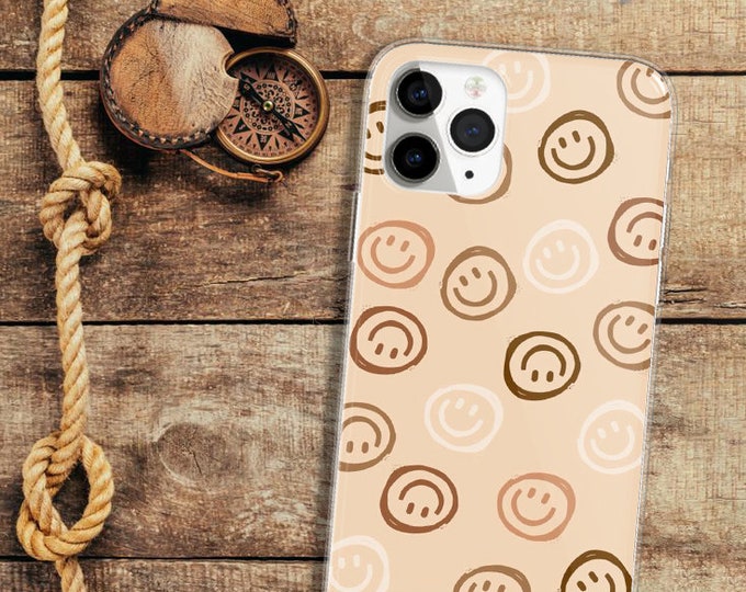 Smiley Faces Hand Painted Phone Case - Etsy