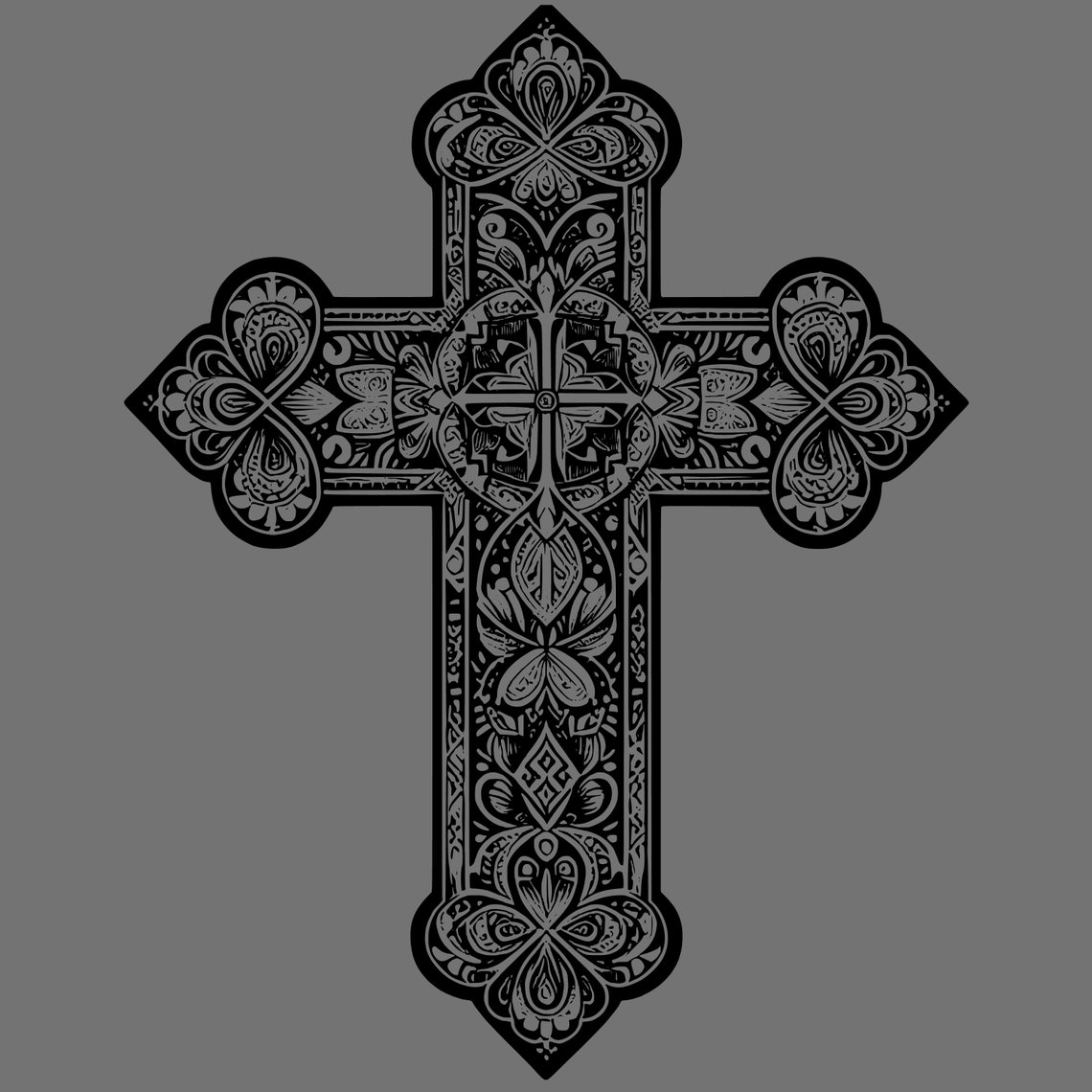 Christian Cross Svg, Christian Symbol Svg, Orthodox Crucifix Svg ...