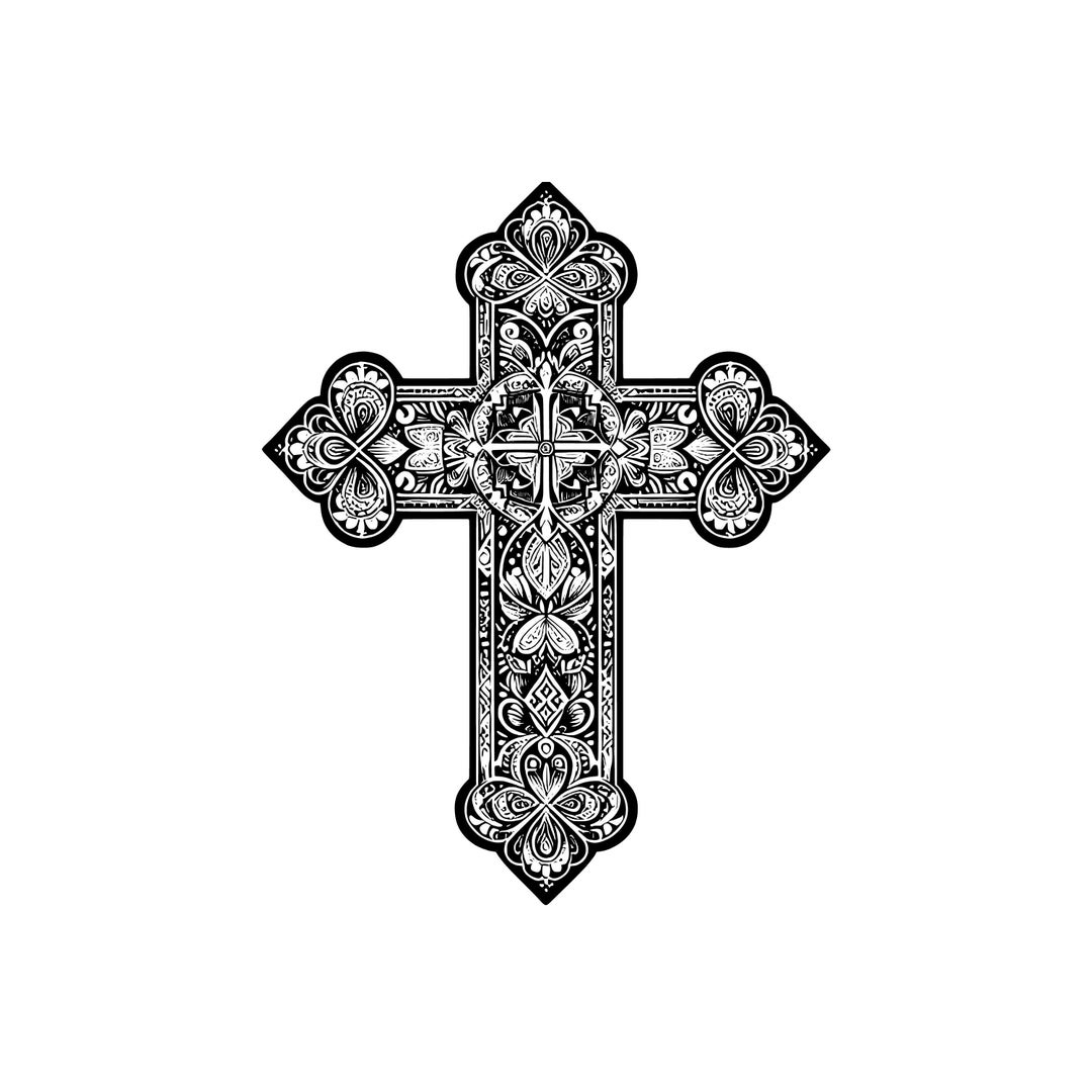 Christian Cross Svg, Christian Symbol Svg, Orthodox Crucifix Svg ...