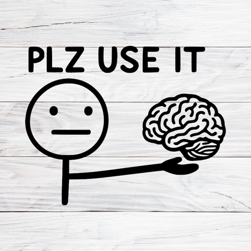 Use It Brain Shirt - Etsy