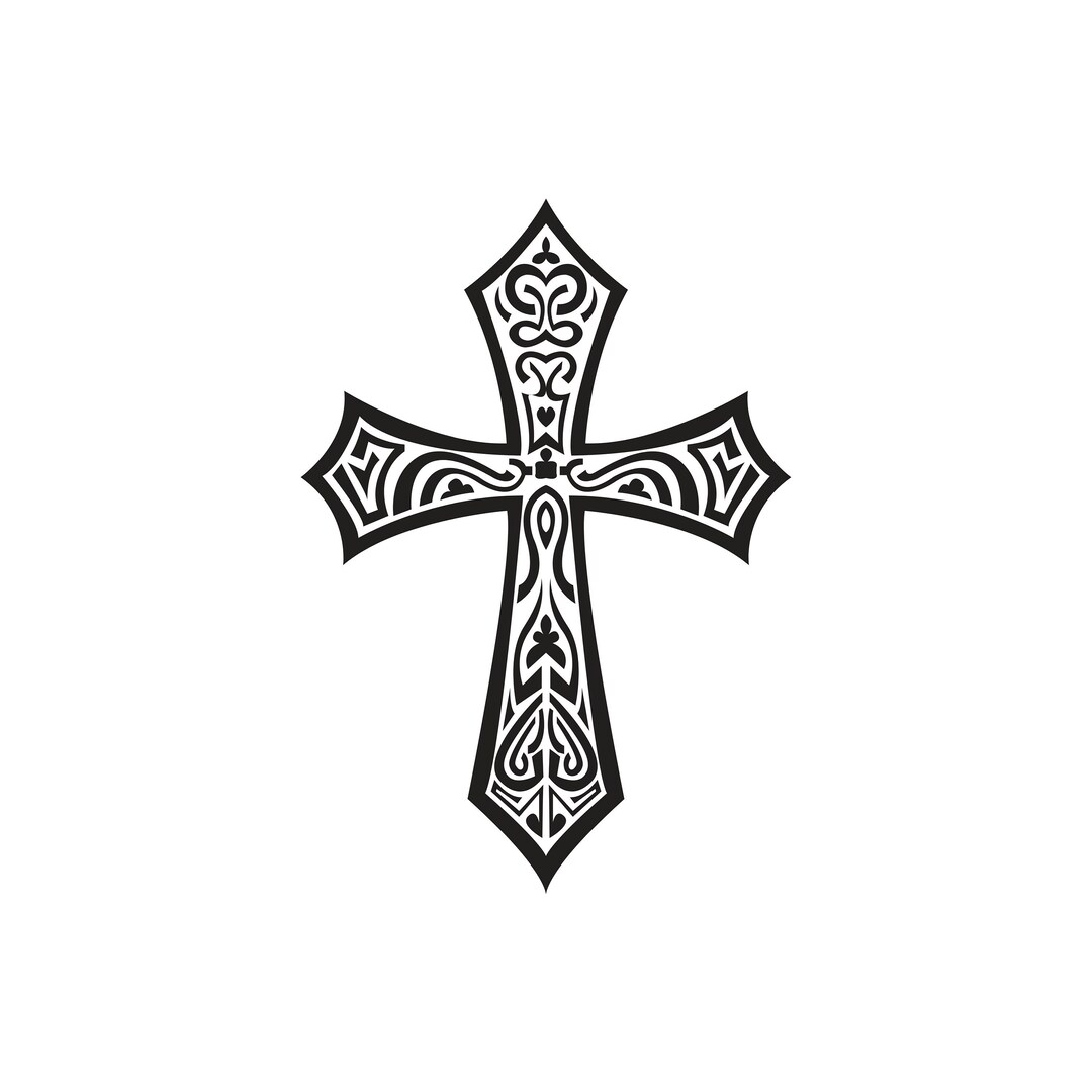 Christian Cross Svg, Christian Symbol Svg, Orthodox Crucifix Svg, Cross ...