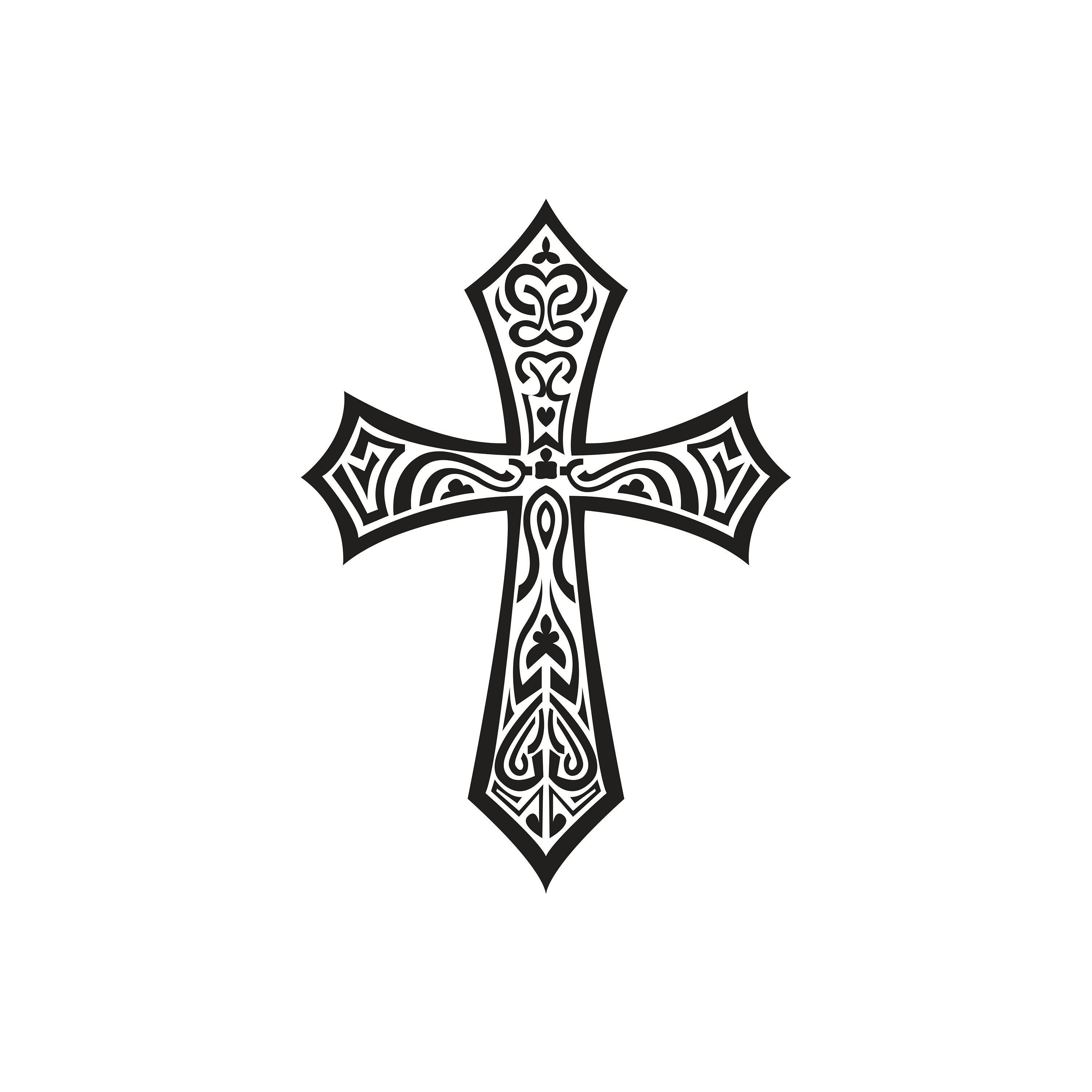 Christian Cross Svg, Christian Symbol Svg, Orthodox Crucifix Svg, Cross ...